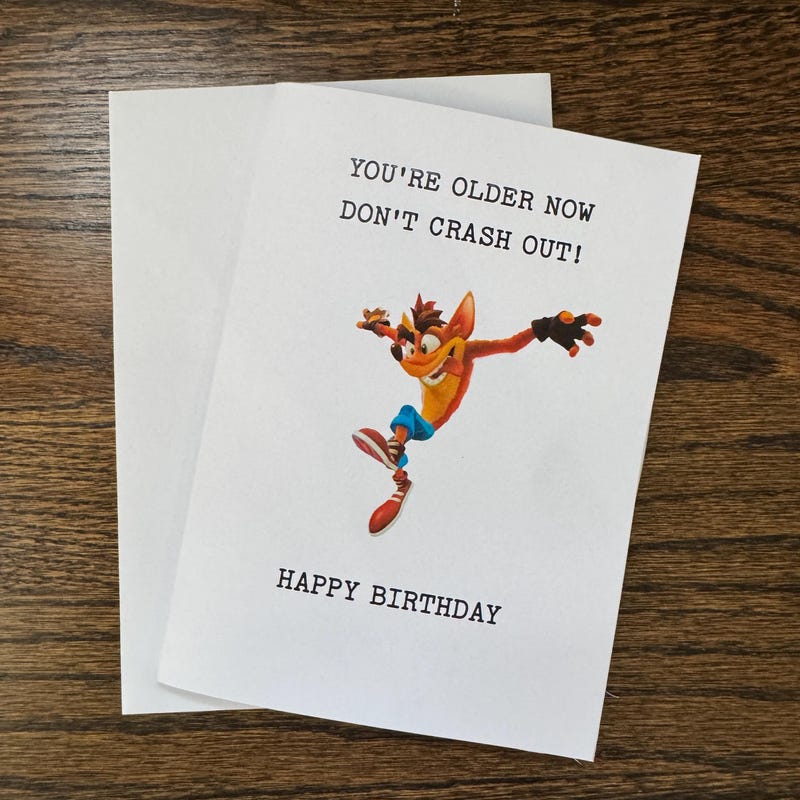 Crash Bandicoot Party - Etsy