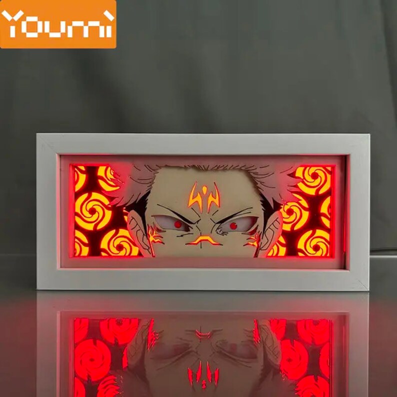 Anime Light Jujutsu Kaisen Jjk Prop Ryomen Sukuna Toji Fushiguro for ...