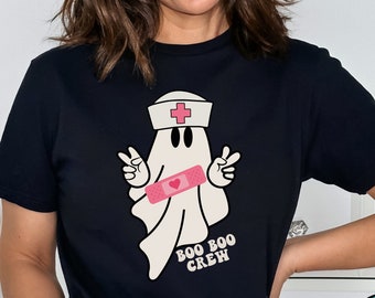 Boo Shirt, Boo Crew Shirt, Halloween Shirt, Cute Halloween Shirts ...