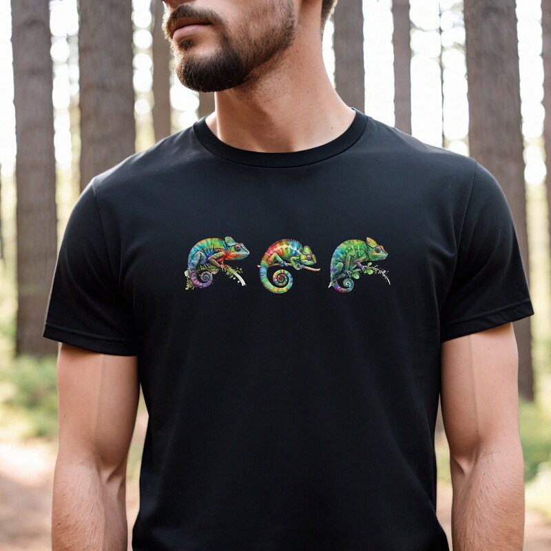 Chameleon Lizard - Etsy