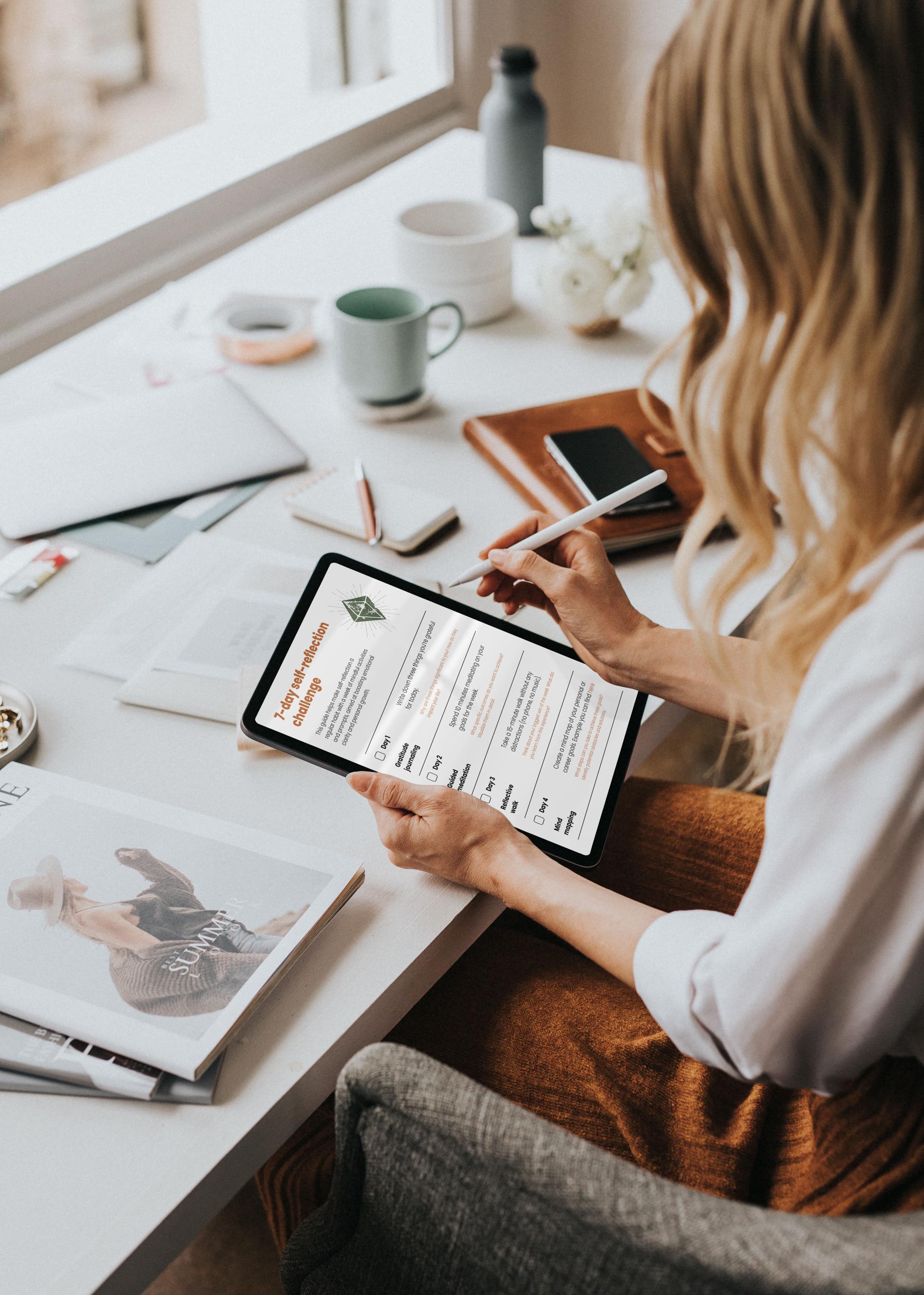 7-day Self-reflection Challenge | Personal Development Checklist ...