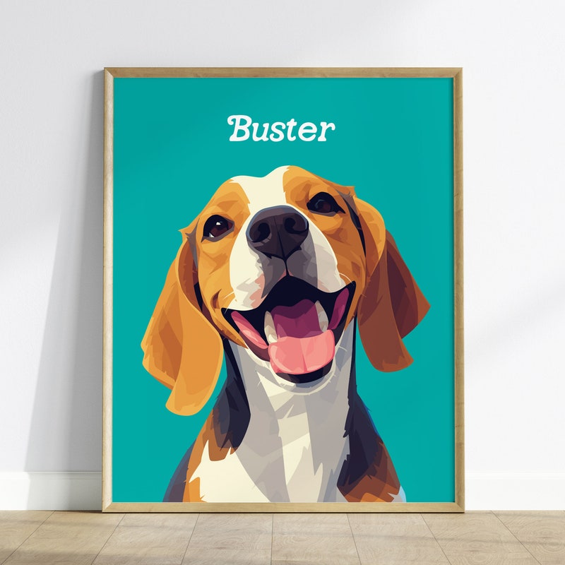 Beagle Painting - Etsy