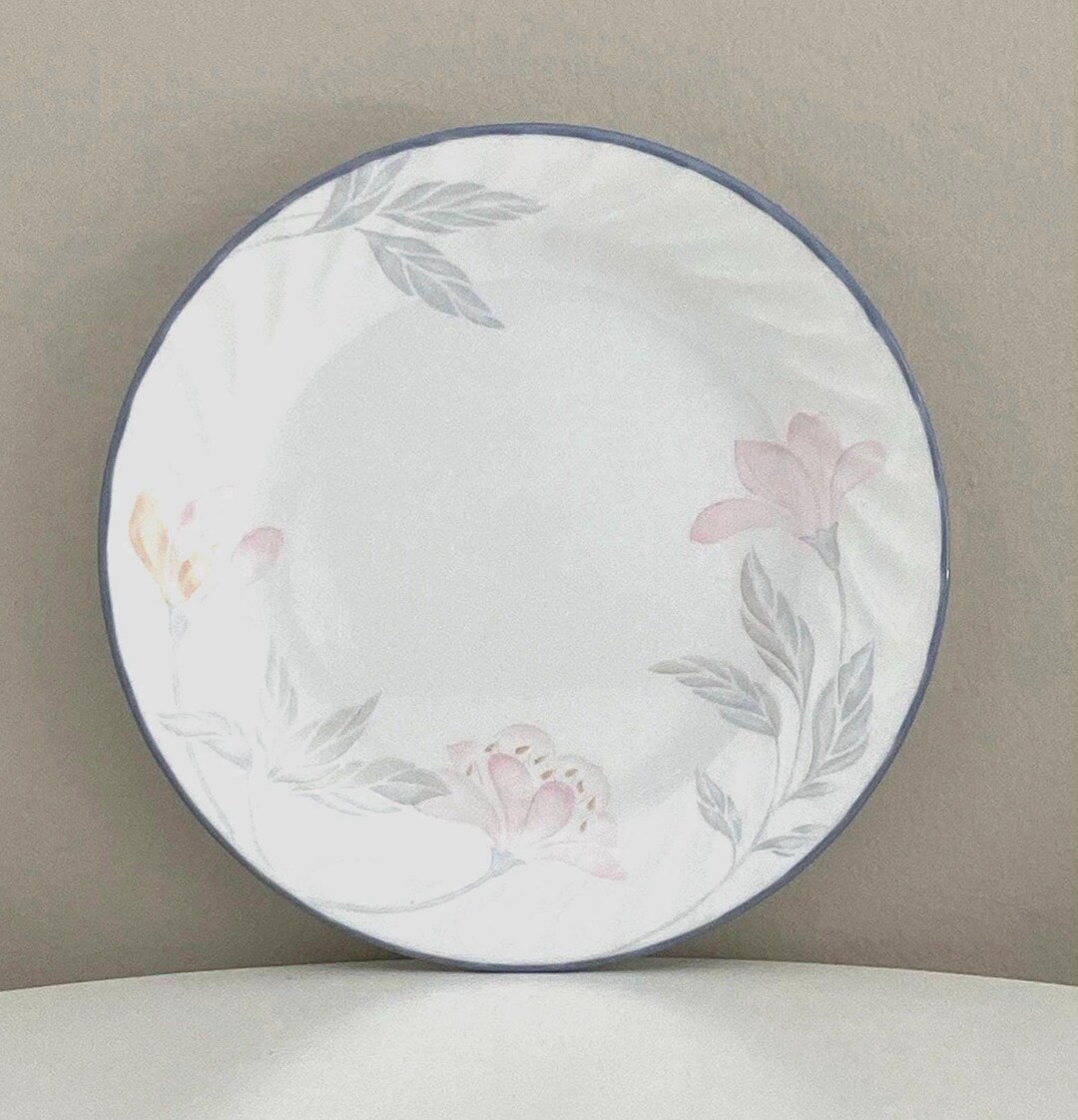 Set of 8 Vintage Corelle by Corning Pink Trio Salad Dessert Plates 7 - Etsy