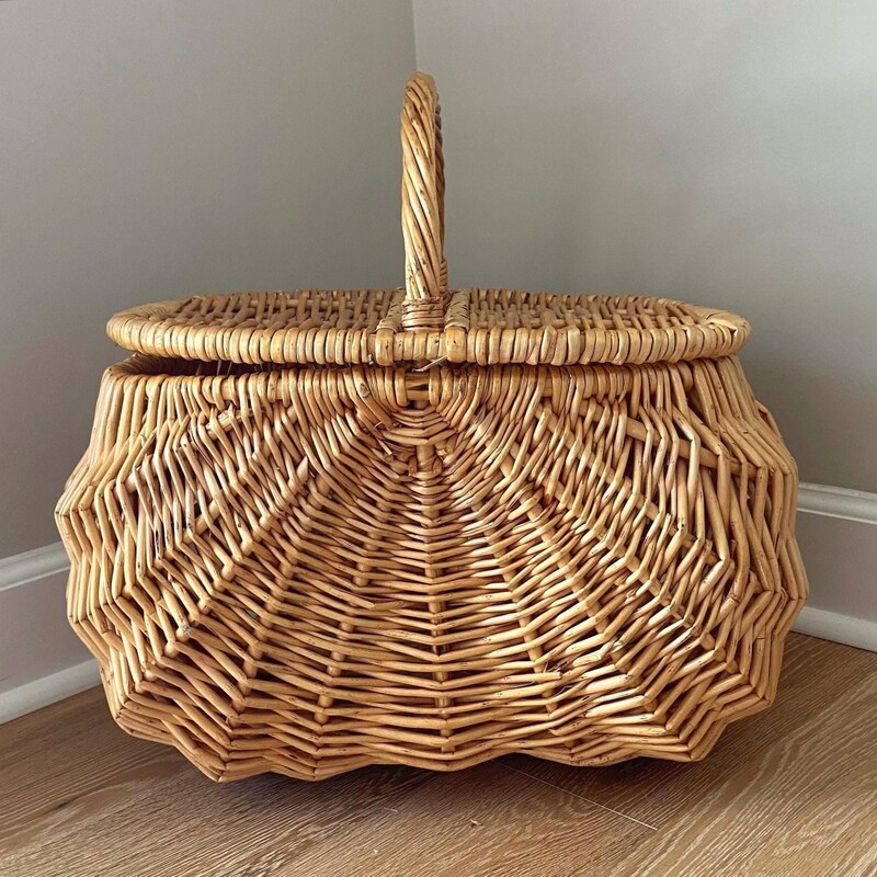Cane Basket - Etsy