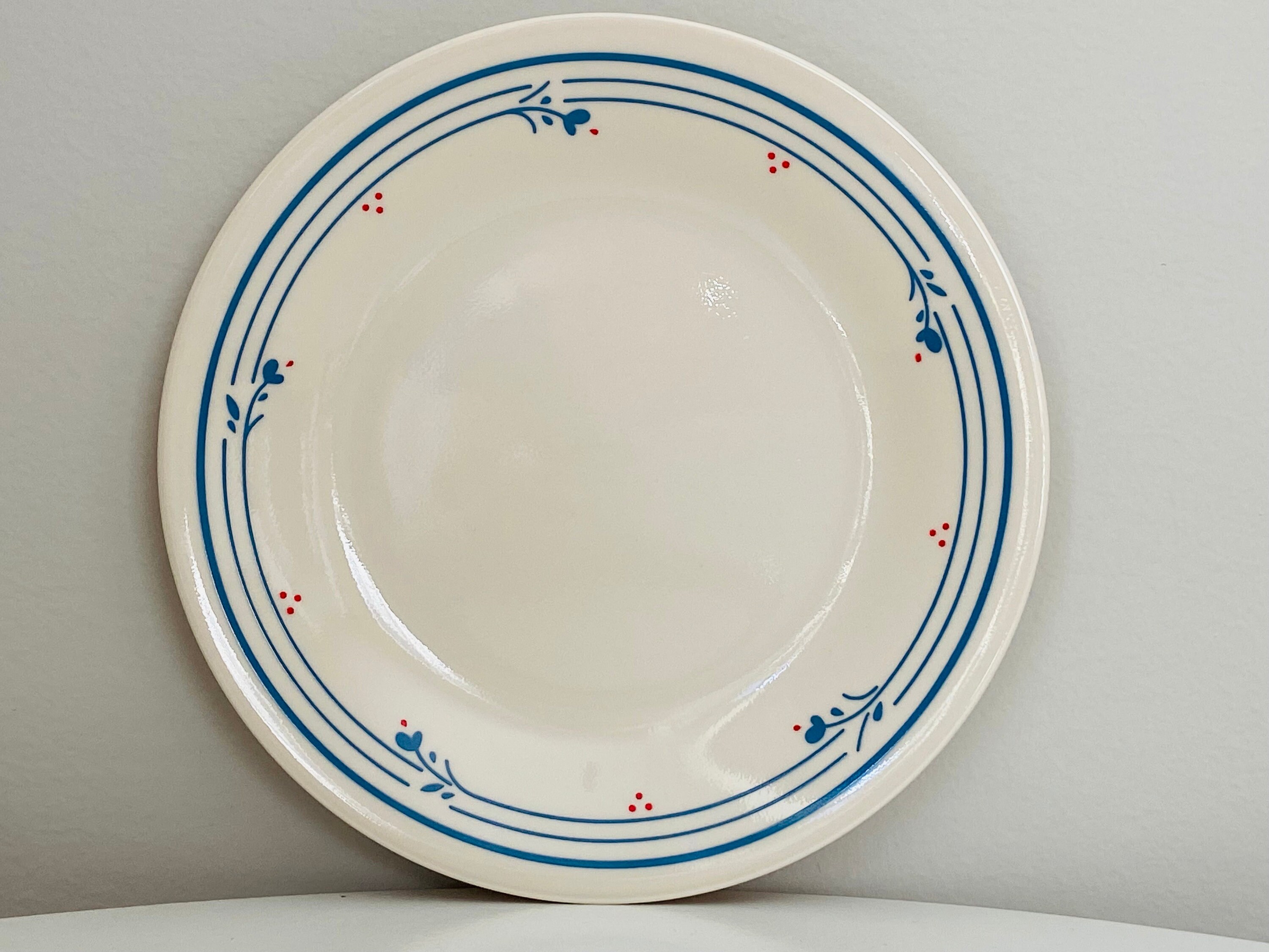 Set of 7 Vintage Corelle Country Violets Salad Plates Dessert Plates 6. ...