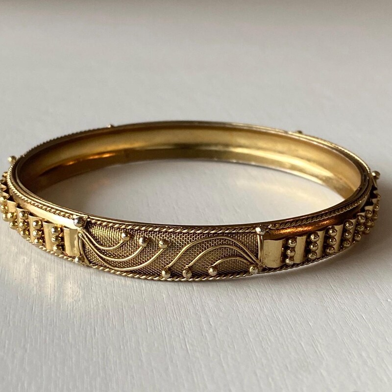 Pattern Bangle - Etsy