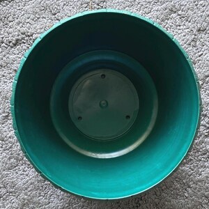 Vintage Lawnware Green Planter Flower Pot Molded Plastic 7” Diameter - Etsy