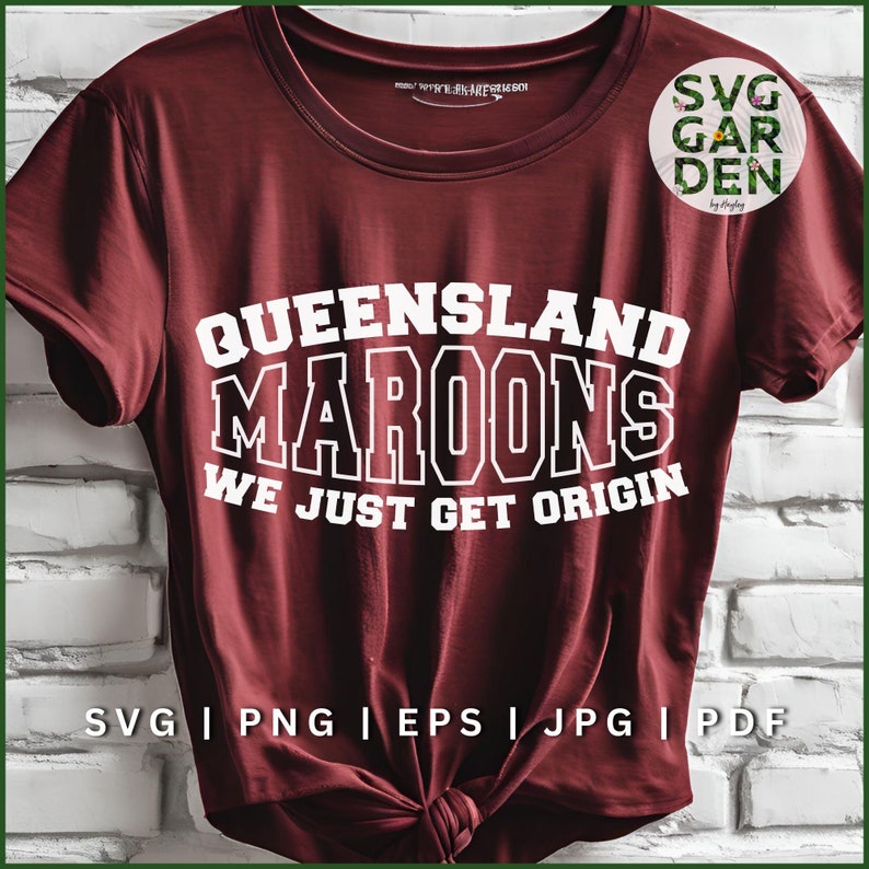 Queensland Svg, Queenslander, NRL, NRL State of Origin QLD, Maroons Svg ...