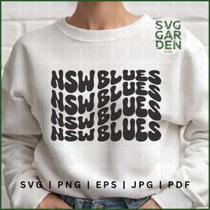 NSW Blues Svg, NSW Svg, NRL, Nrl State of Origin Nsw, Blues Svg, Sky ...