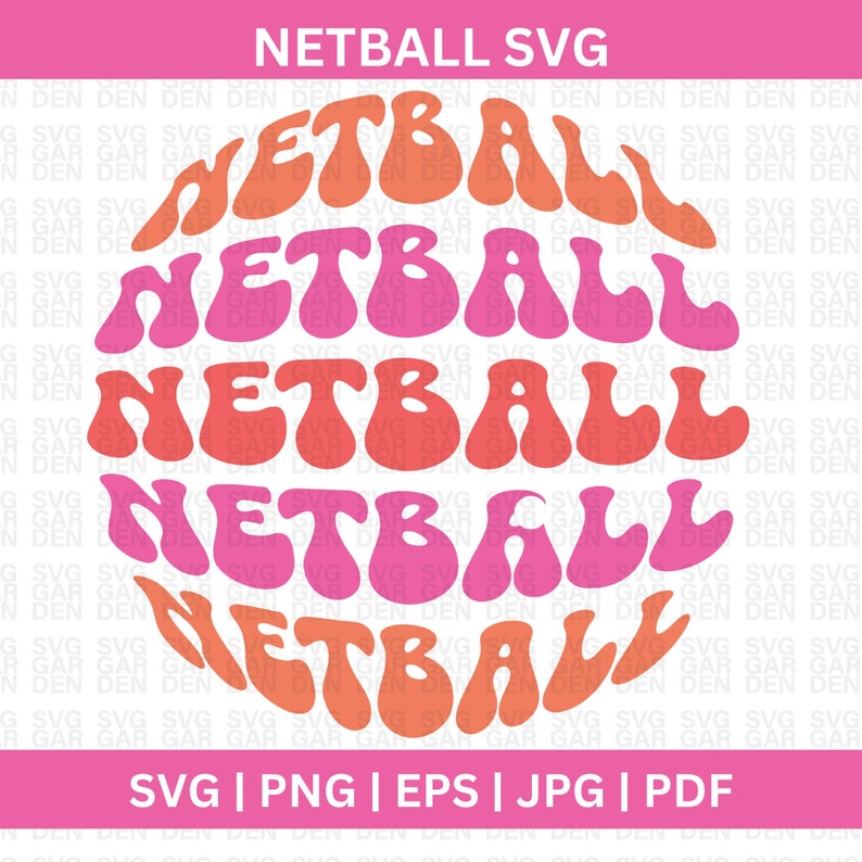 Netball SVG, Netball Gift, Netball Cut Files for Cricut, Netball ...