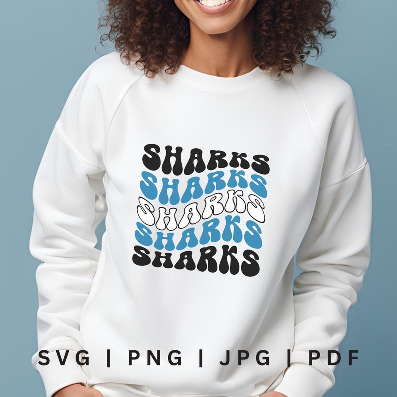 Cronulla Sharks, Cronulla Sharks SVG, Sharks SVG, Sharks Gift, Rugby ...