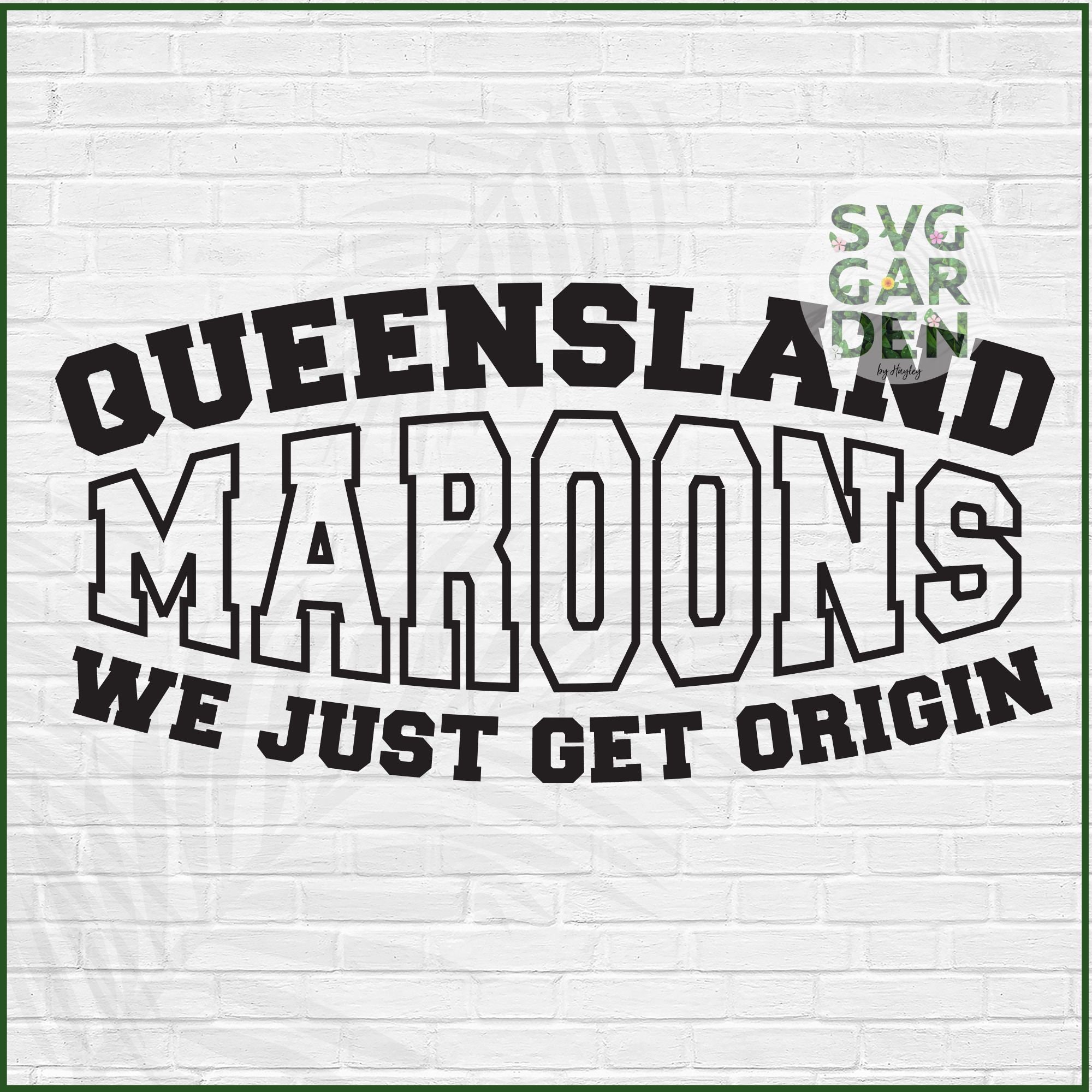 Queensland Svg, Queenslander, NRL, NRL State of Origin QLD, Maroons Svg ...