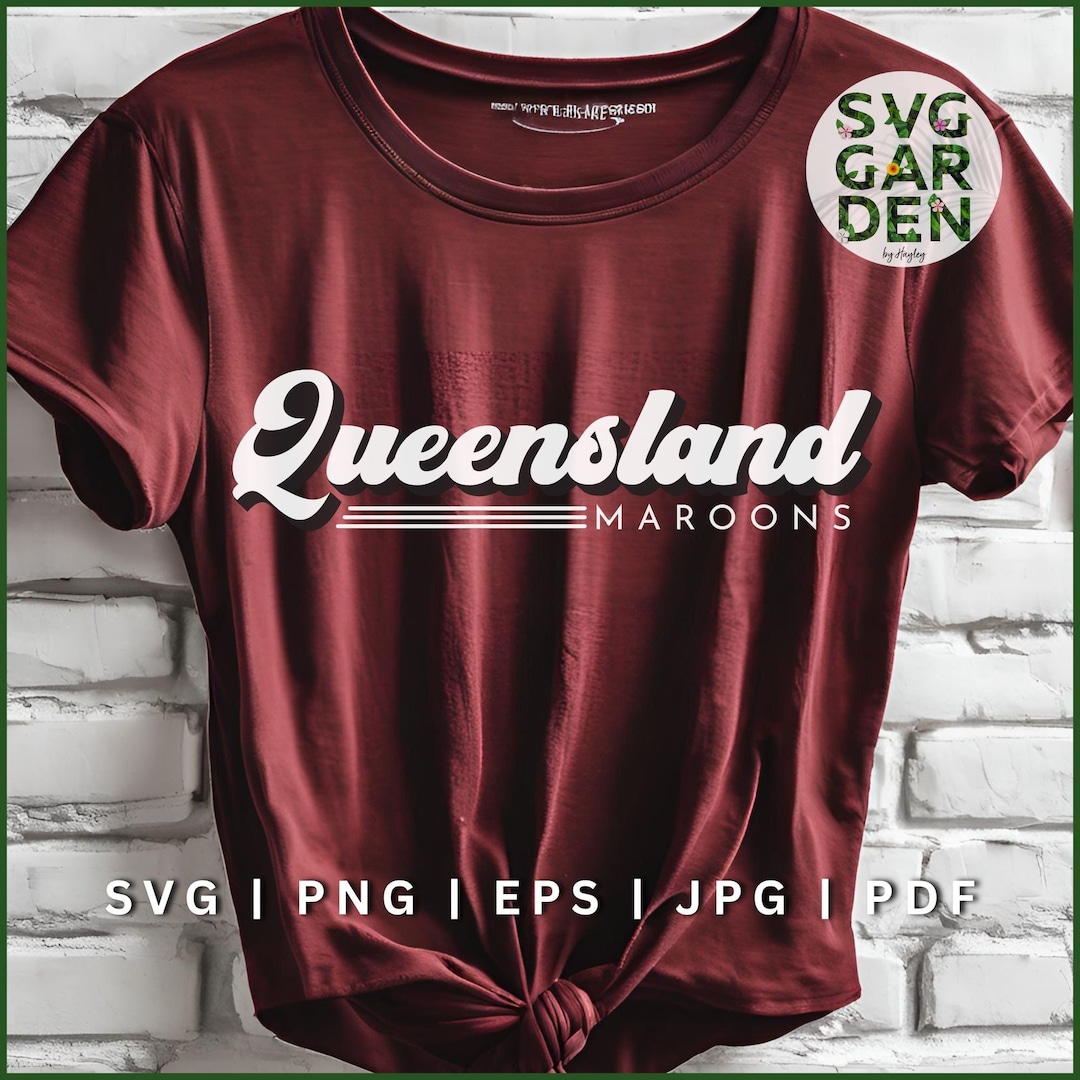 Queensland Maroons Svg, Queenslander, NRL, NRL State of Origin QLD ...