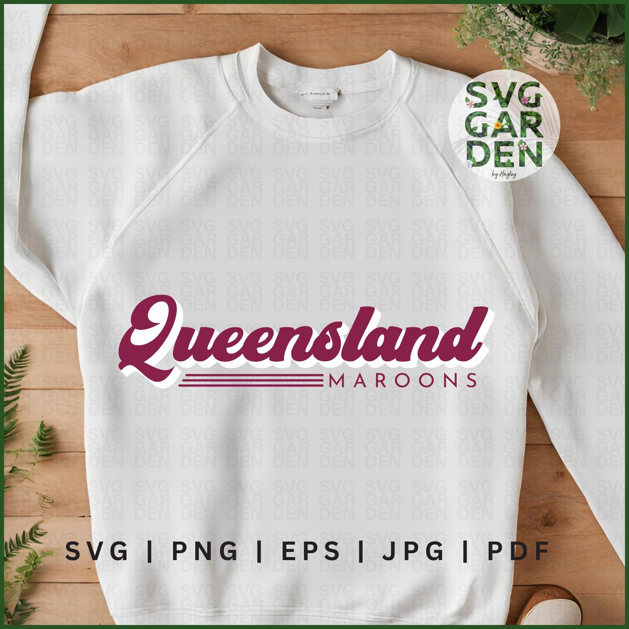 Queensland Maroons Svg, Queenslander, NRL, NRL State of Origin QLD ...