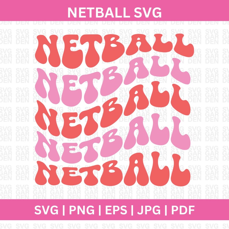 Netball SVG, Netball Gift, Netball Cut Files for Cricut, Netball ...