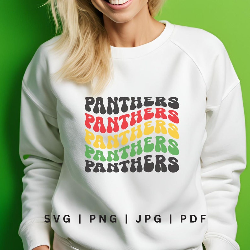 Panthers SVG, Penrith Panthers SVG, Panthers Gift, Rugby Fan Gift ...