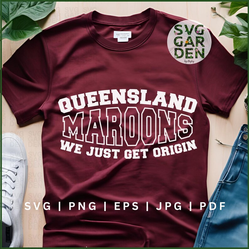 Queensland Svg, Queenslander, NRL, NRL State of Origin QLD, Maroons Svg ...