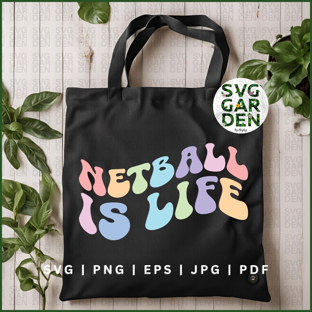 Netball SVG, Netball Gift, Cut Files for Cricut, Netball Clipart ...