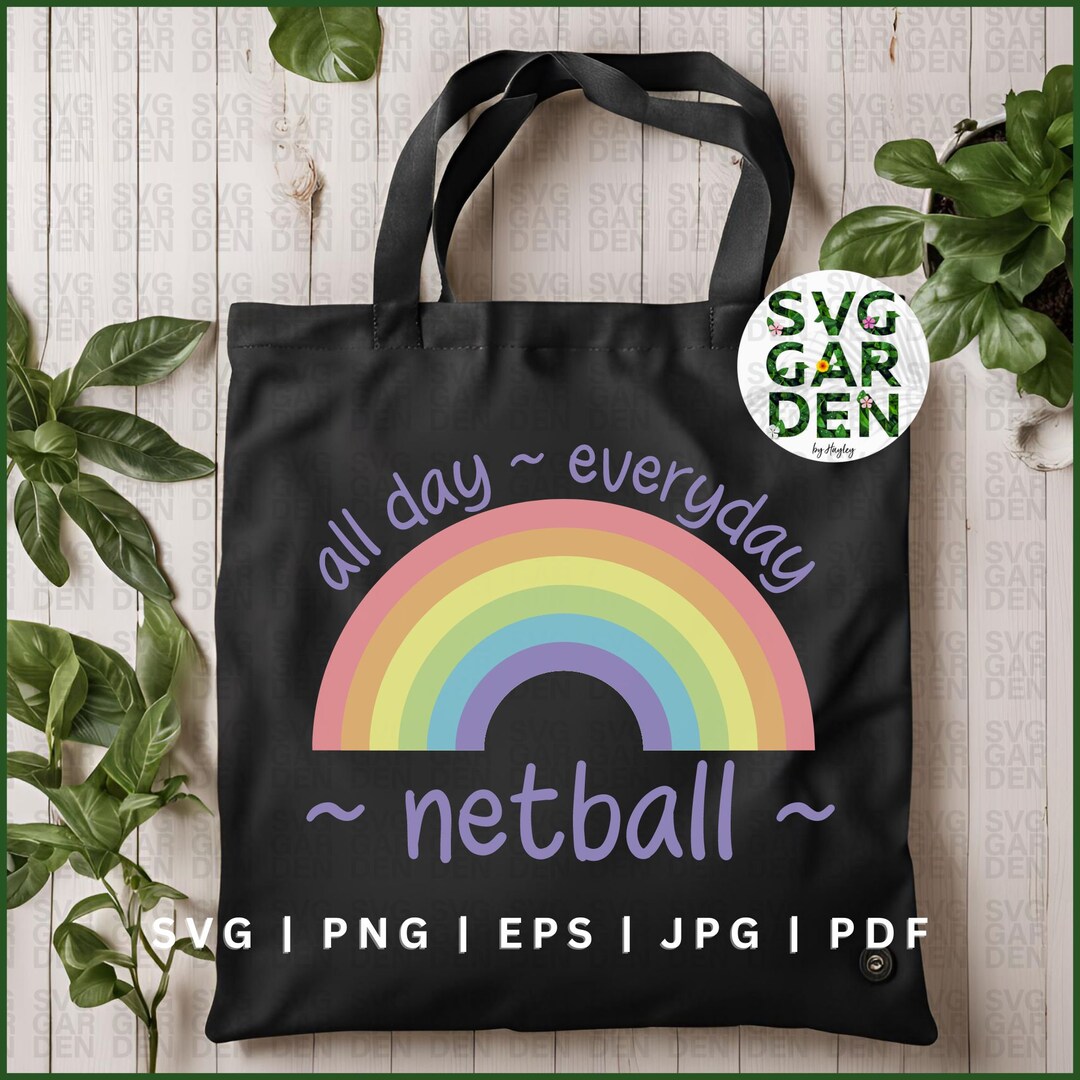 Netball SVG, Netball Era SVG, Netball Gift, Cut Files for Cricut ...