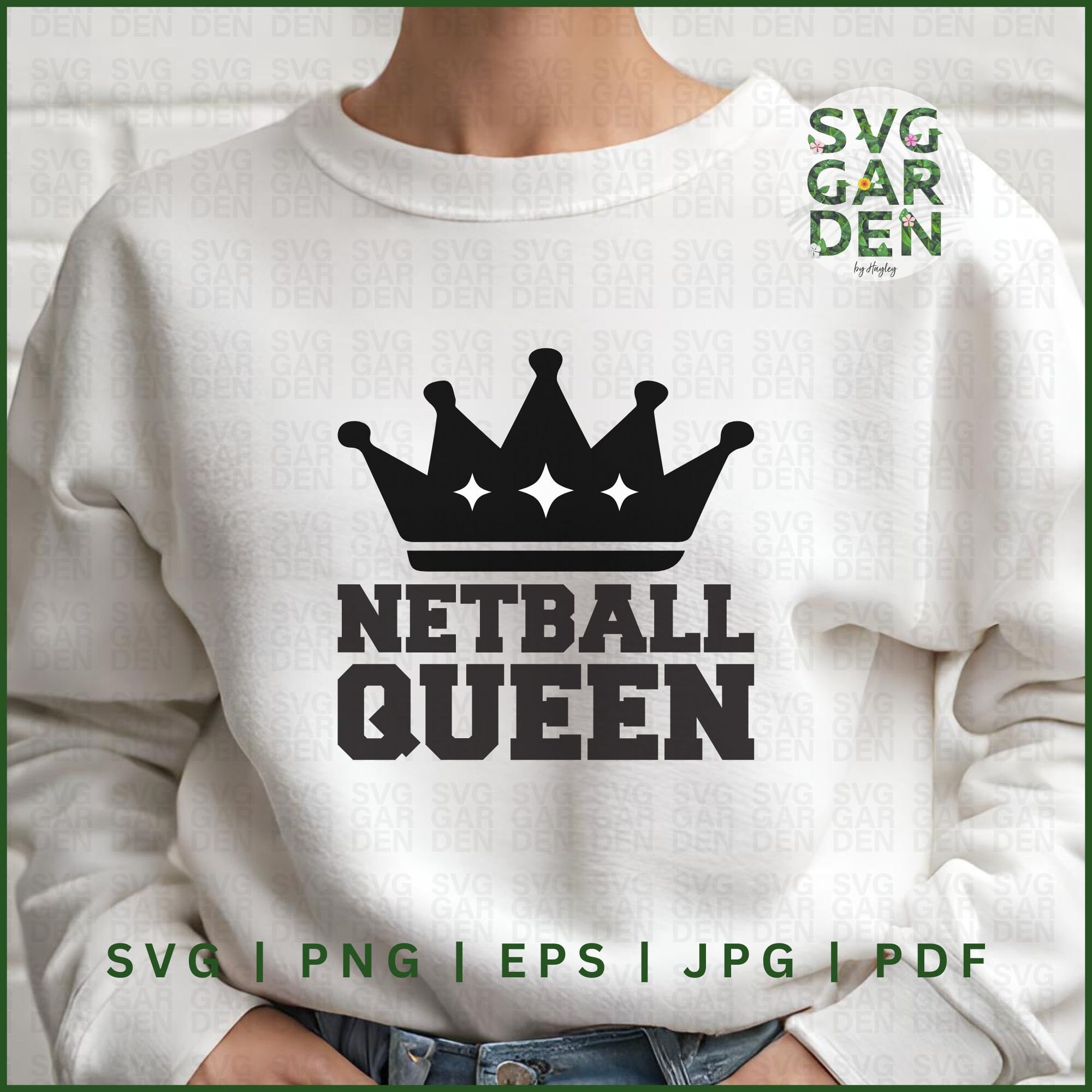 Netball Queen Svg, Netball SVG, Netball Gift, Cut Files for Cricut ...