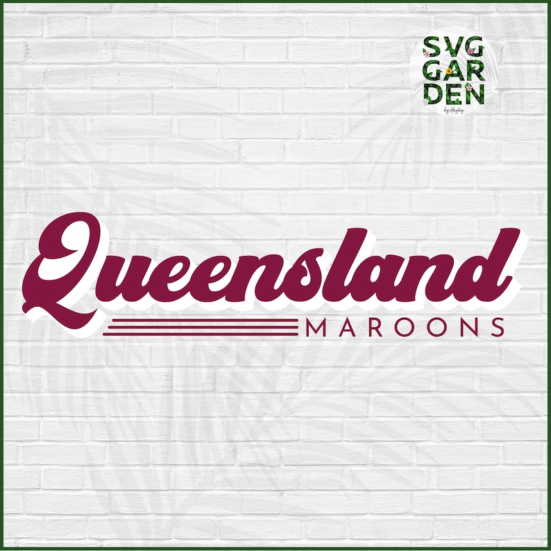 Queensland Maroons Svg, Queenslander, NRL, NRL State of Origin QLD ...