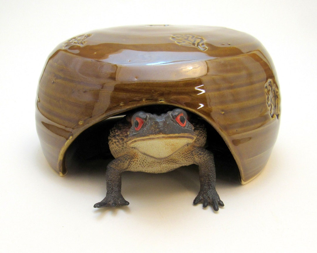 Toad House/toad Home/toad Abode/hamster House/garden Art - Etsy
