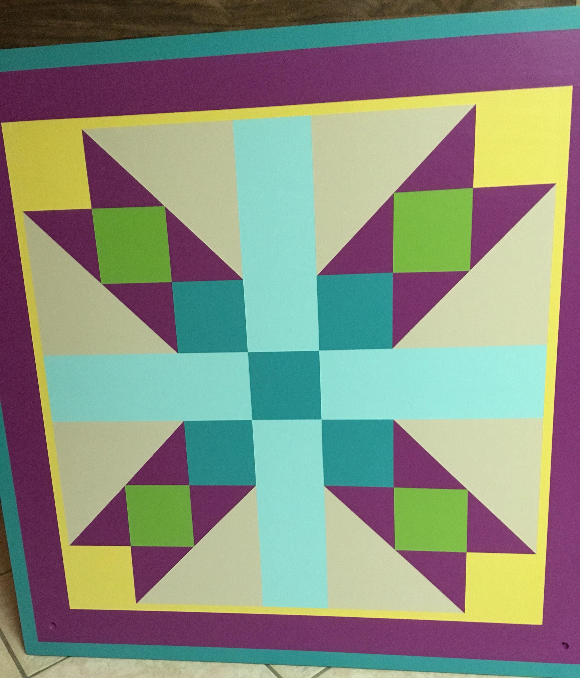 Custom Barn Quilts 4x4 complex patterns pictures are | Etsy