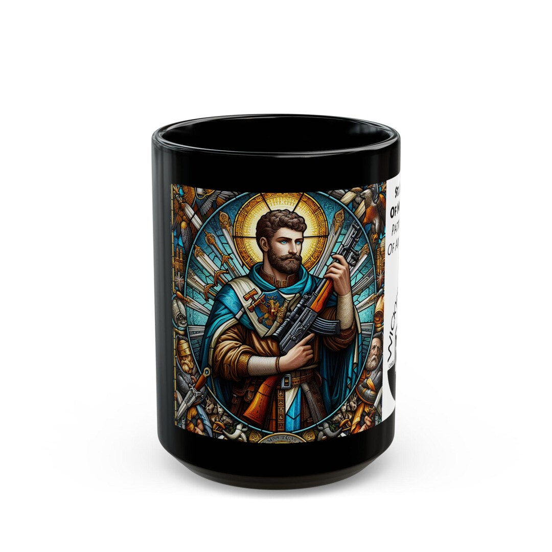Saint Adrian, Patron Saint of Arms Dealers Coffee Mug - Etsy