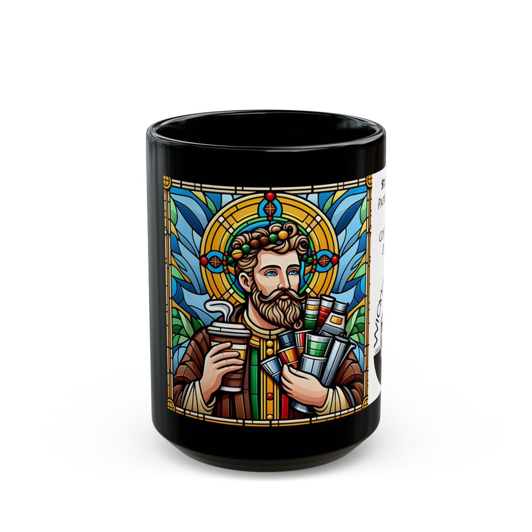 Saint Drogo, Patron Saint of Coffee Shop Owners Coffee Mug - Etsy