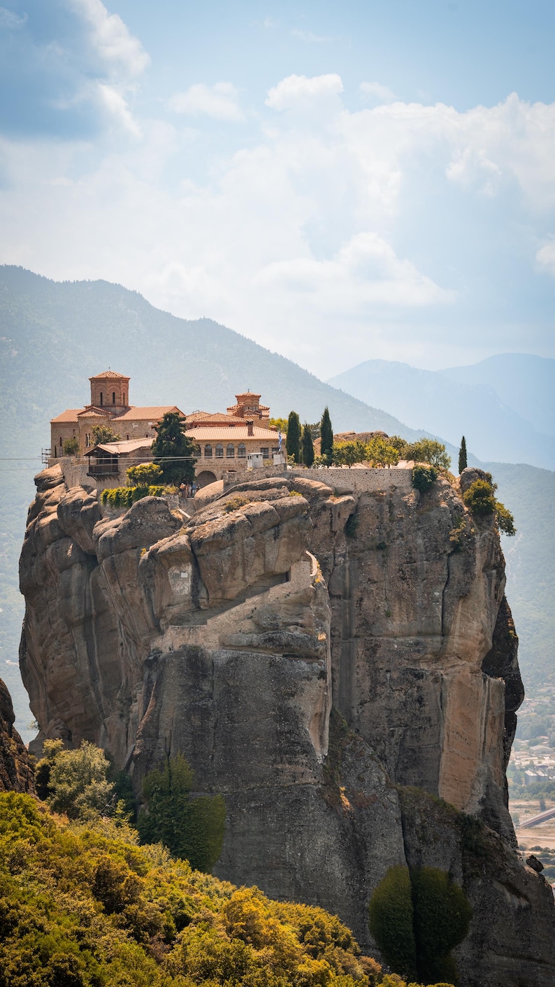 Photo of Meteora in Greece - Etsy