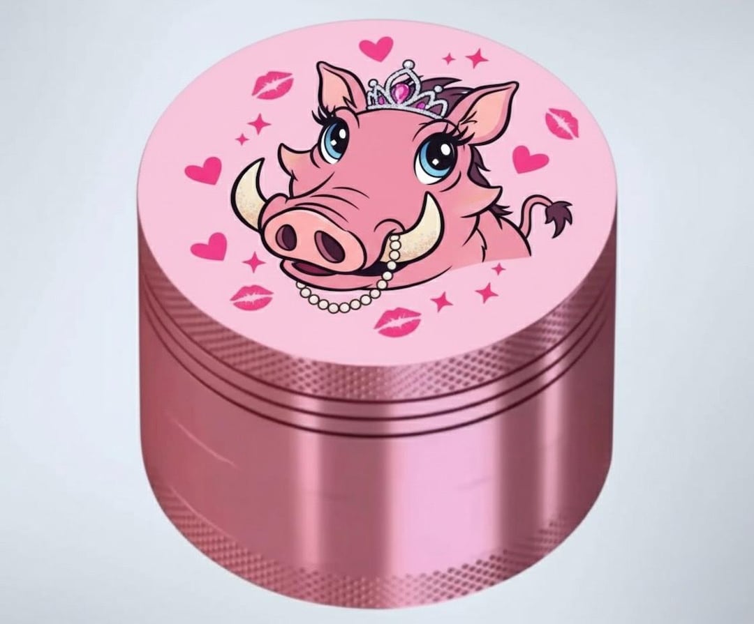 Cute Warthog Pink Grinder - Etsy
