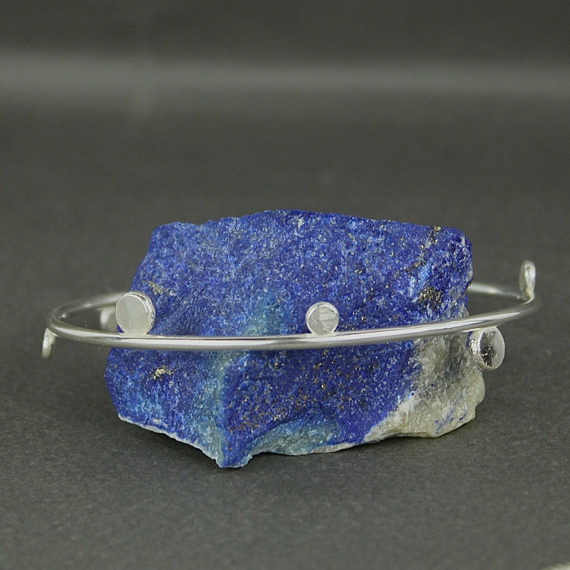Sterling Silver Bangle. Celestial Galaxy Bracelet. Unique - Etsy