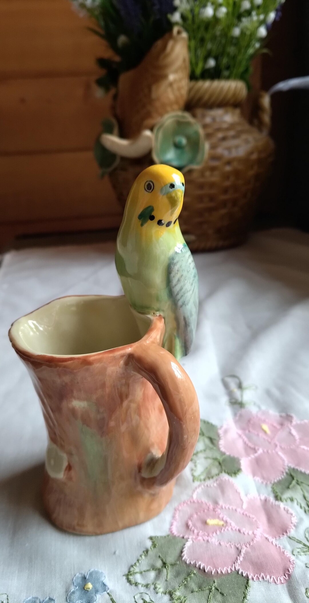 Vintage Weetman Gift Ware 1950s Budgerigar Small Jug Creamer - Etsy