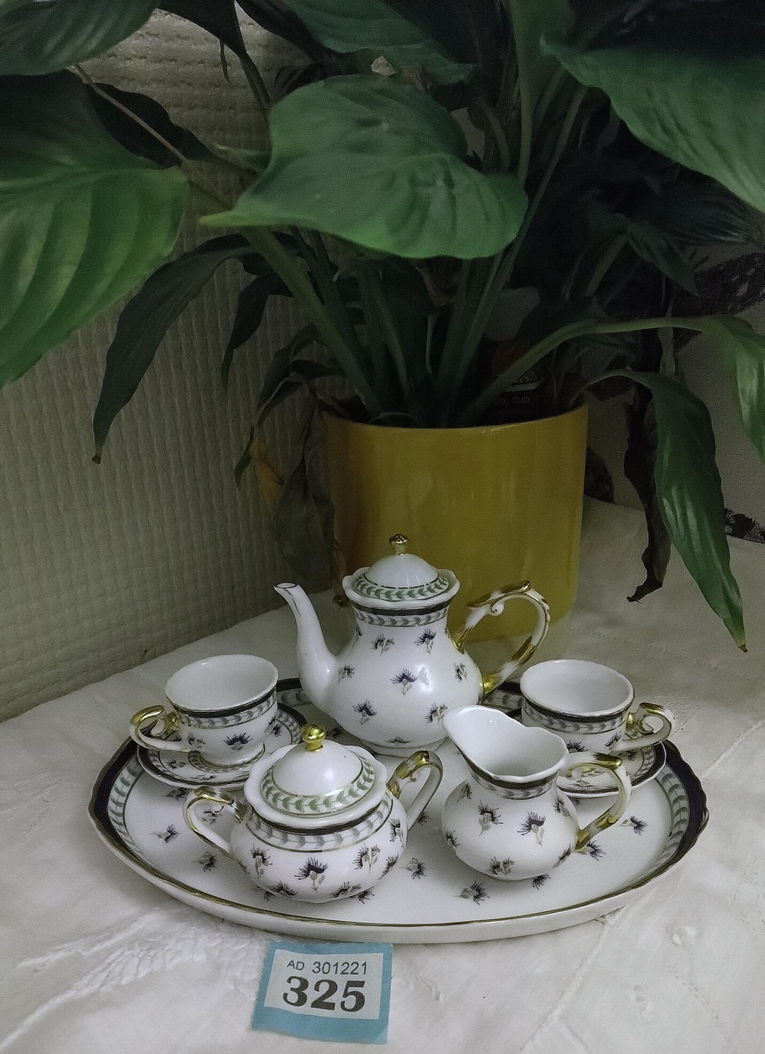 Vintage Regal Miniature Tea Coffee Set With Tray - Etsy