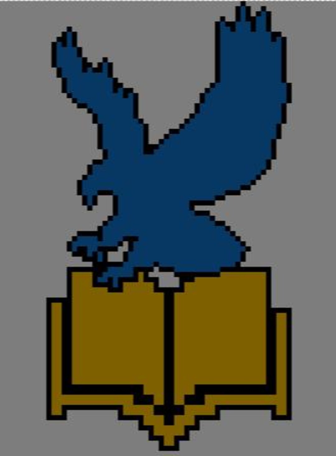 Ravenclaw House Crest Crochet Blanket Pattern | Harry Potter Inspired ...