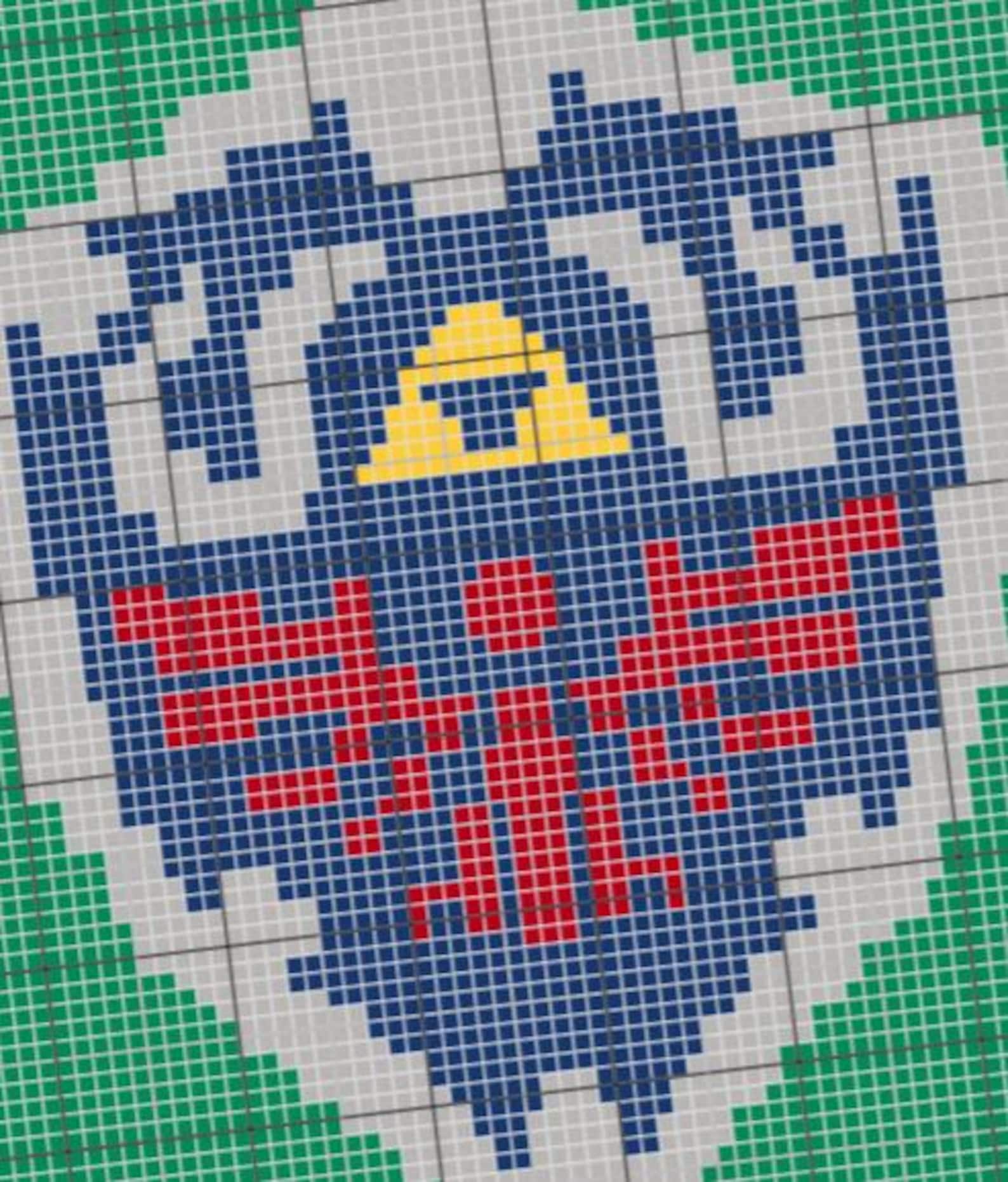 Hero's Shield Crochet Blanket Pattern | Inspired by the Legend of Zelda ...