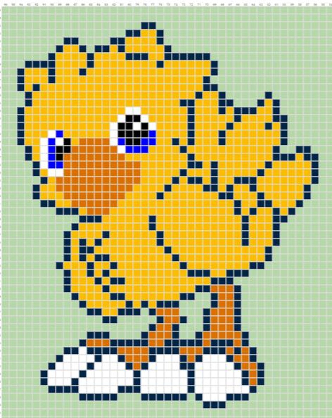 Chocobo Baby Blanket Pattern - Etsy