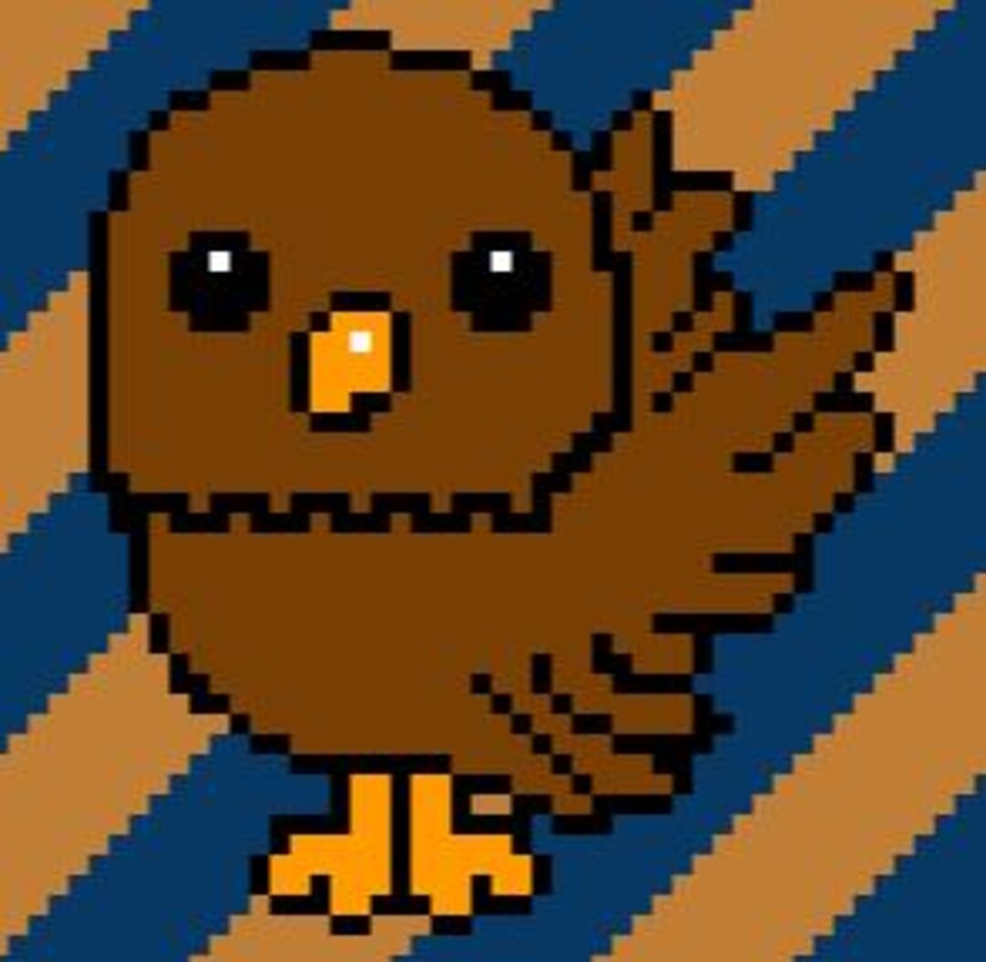 Crochet Pattern – Ravenclaw-inspired Baby Blanket | Eagle Motif ...