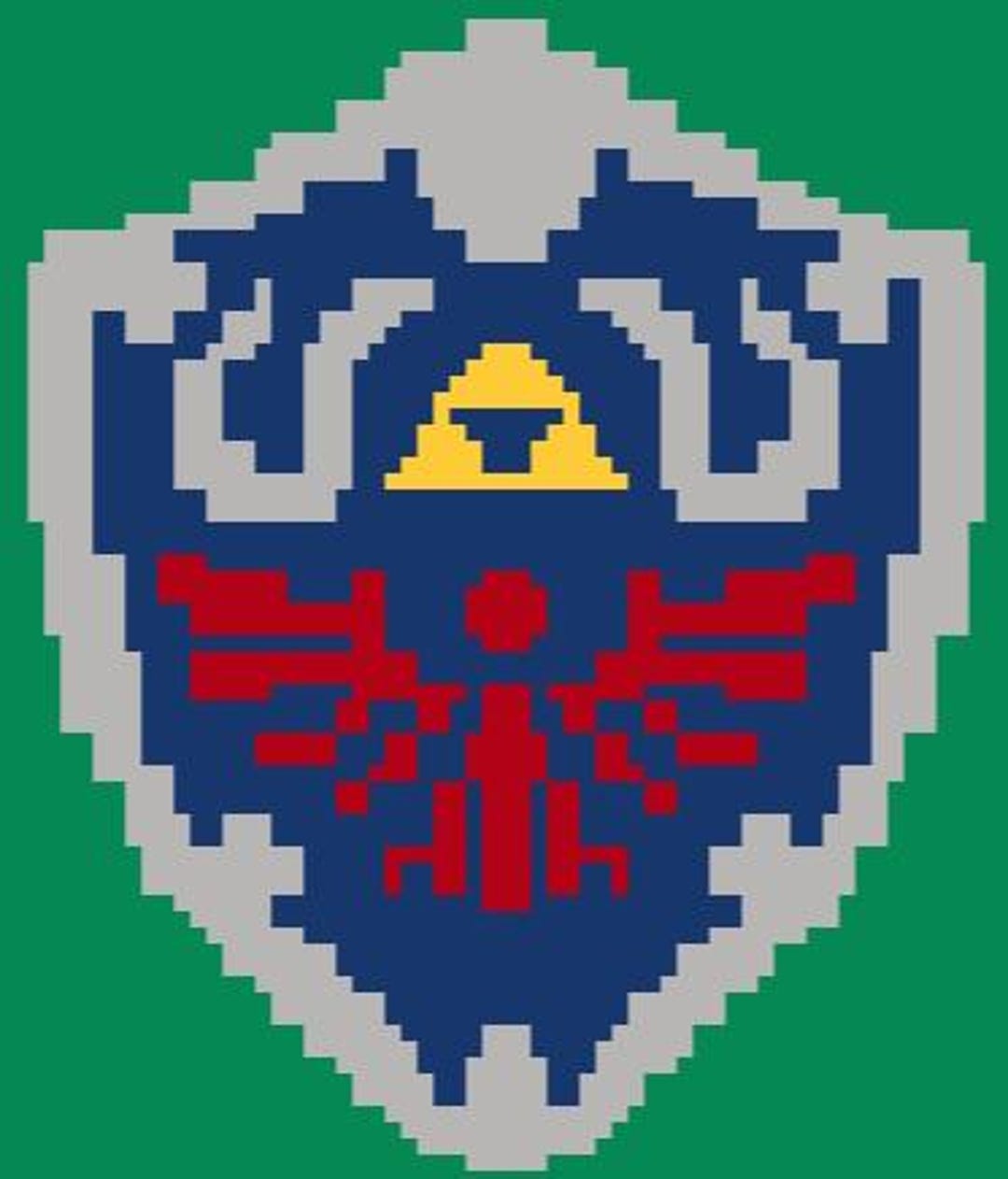 Hero's Shield Crochet Blanket Pattern | Inspired by the Legend of Zelda | PDF Download - Etsy