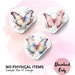 Watercolor Butterflies Clipart Bundle Stickers Clipart Watercolor ...