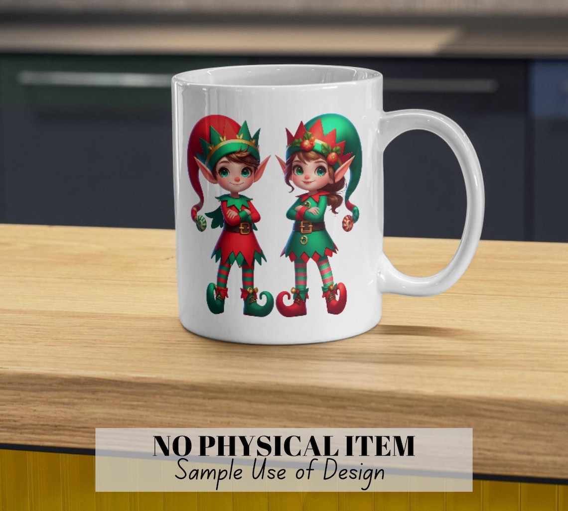 Christmas Elf, Elves Clipart, Christmas Elves, Boy and Girl Elf Png ...