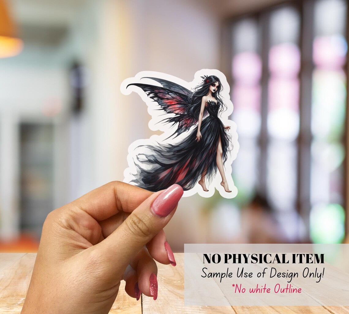 Black Fairy Gothic, Fairies, Halloween Fairy, Dark Scary Fairy ...