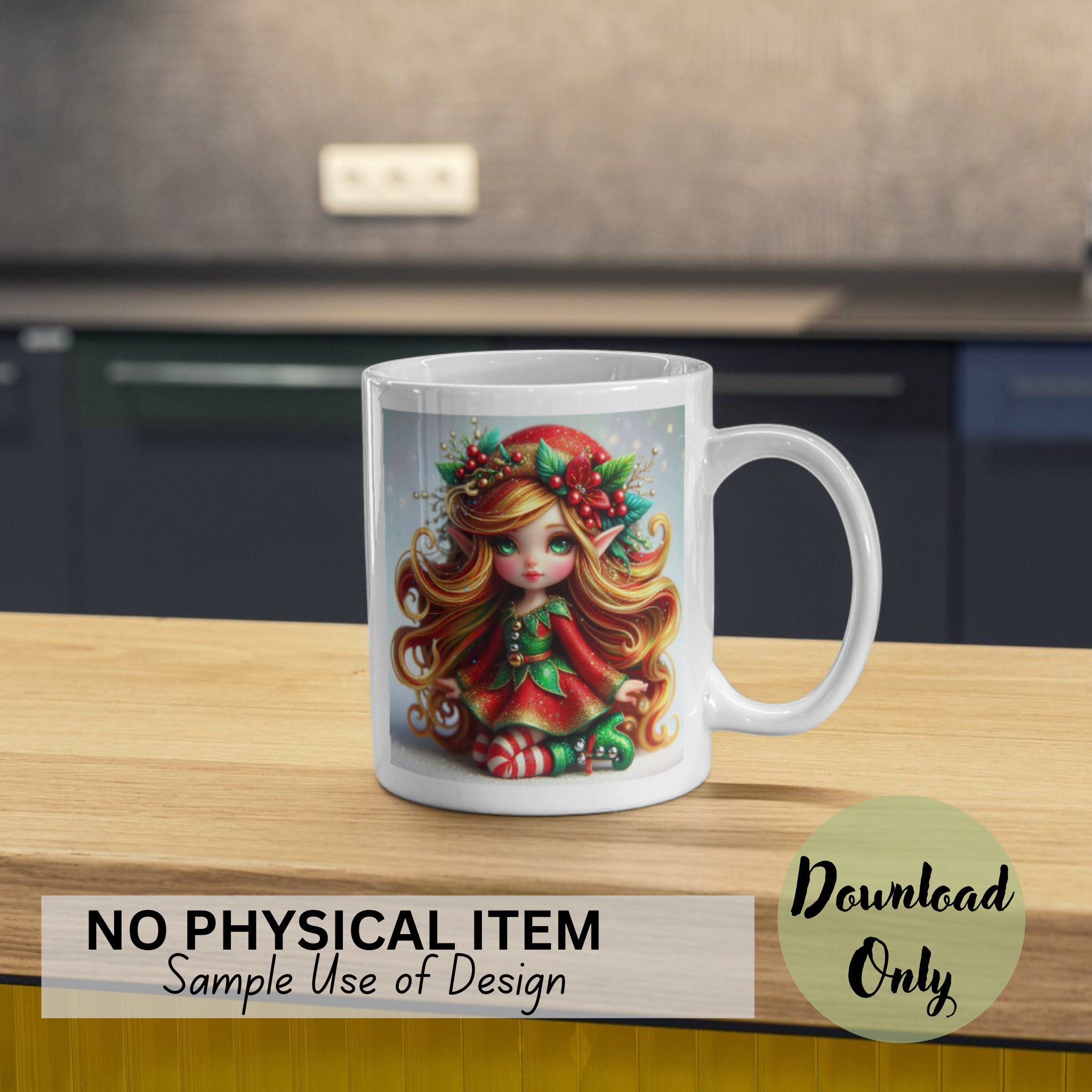 Christmas Elf, Elves Clipart, Christmas Clipart Watercolor Bundle ...