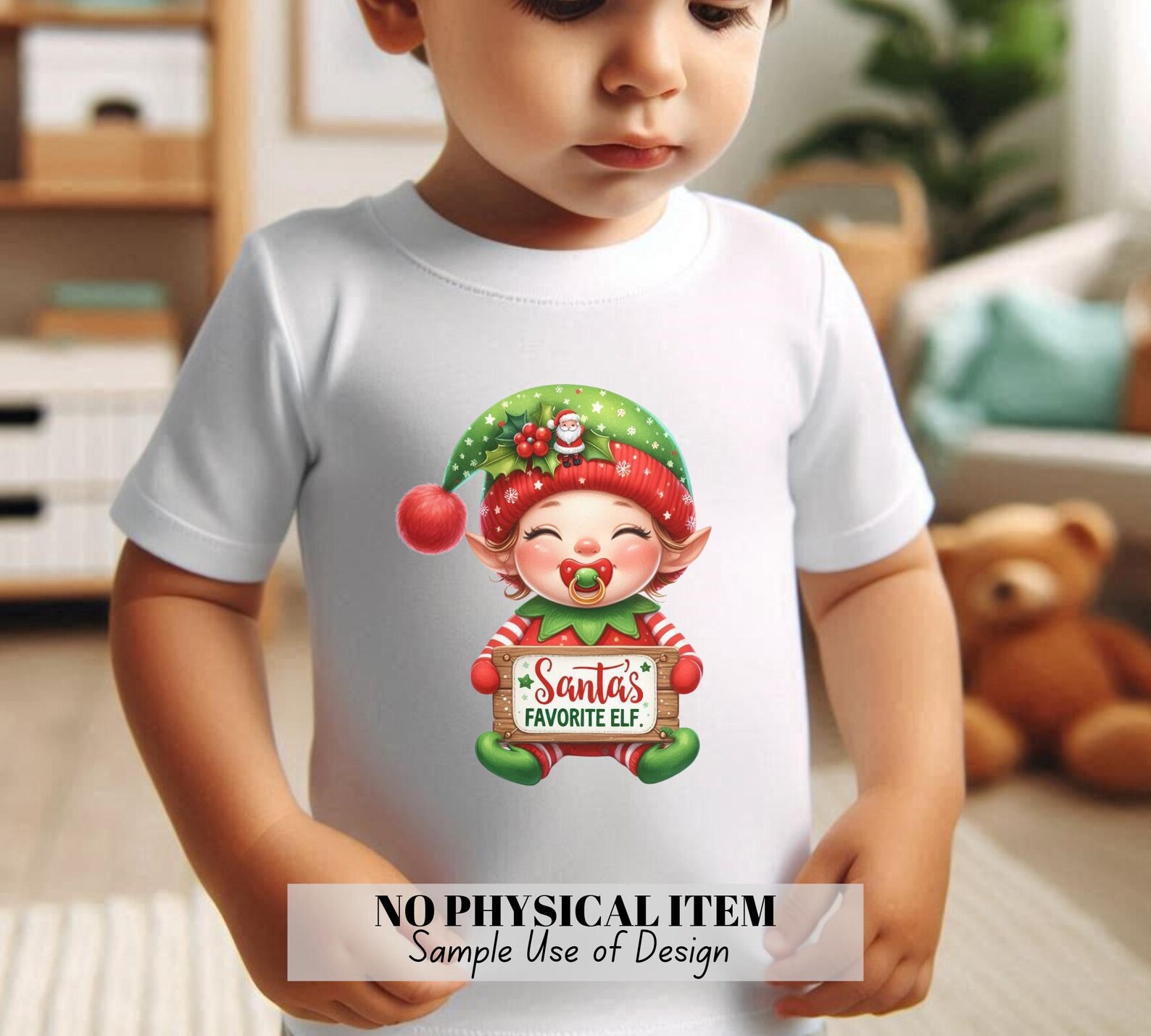 Christmas Baby Elf, Elves Clipart, Christmas Baby Elves, Santa's ...