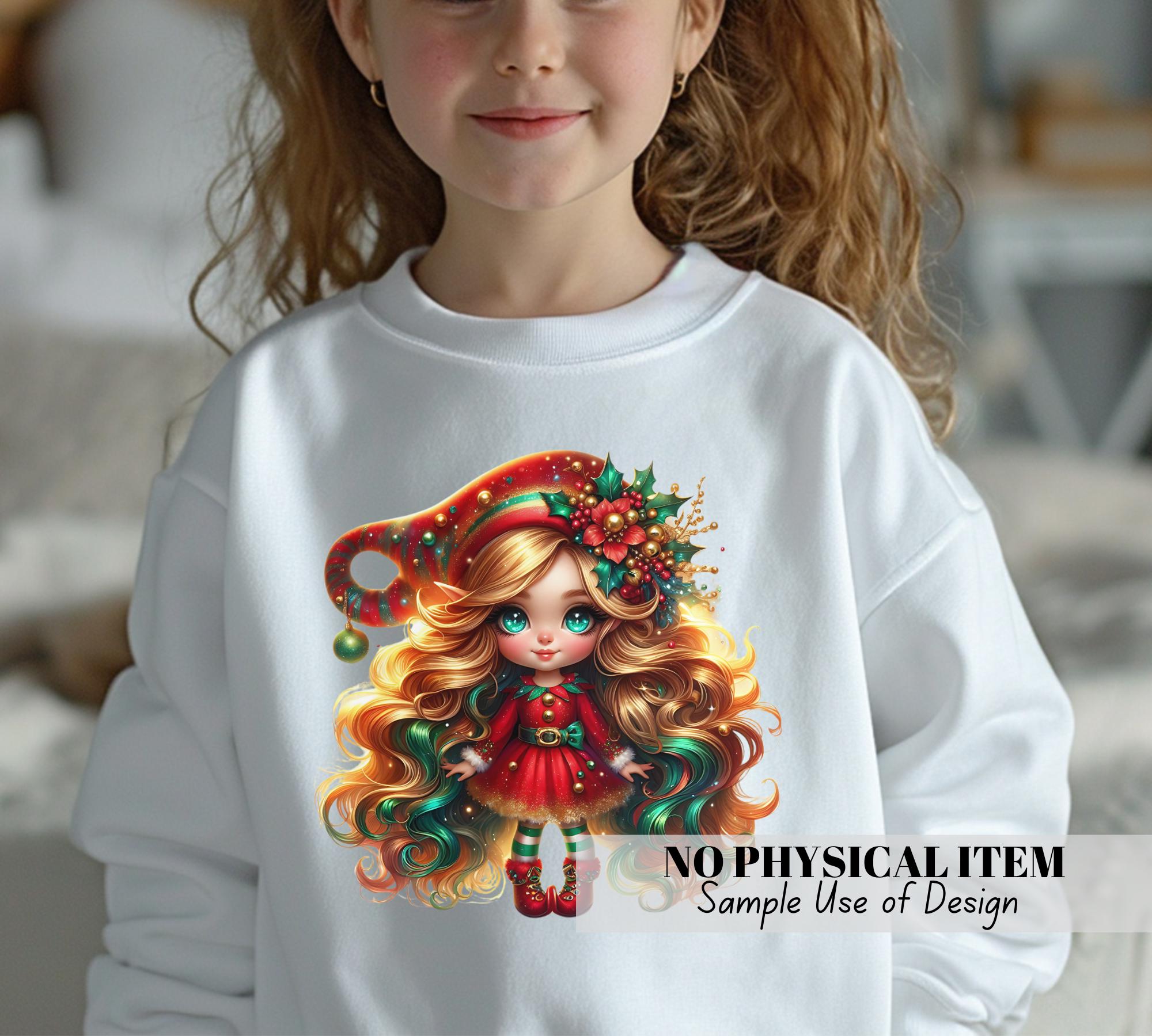 Christmas Elf, Elves Clipart, Christmas Clipart Watercolor Bundle ...