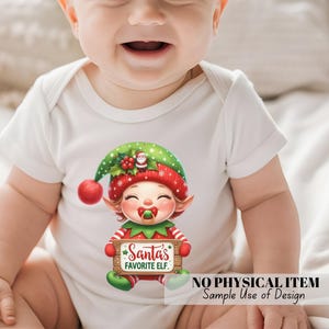 Christmas Baby Elf, Elves Clipart, Christmas Baby Elves, Santa's ...