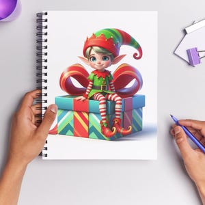 Christmas Elf, Elves Clipart, Christmas Elves Clipart, Boy Elf Png ...