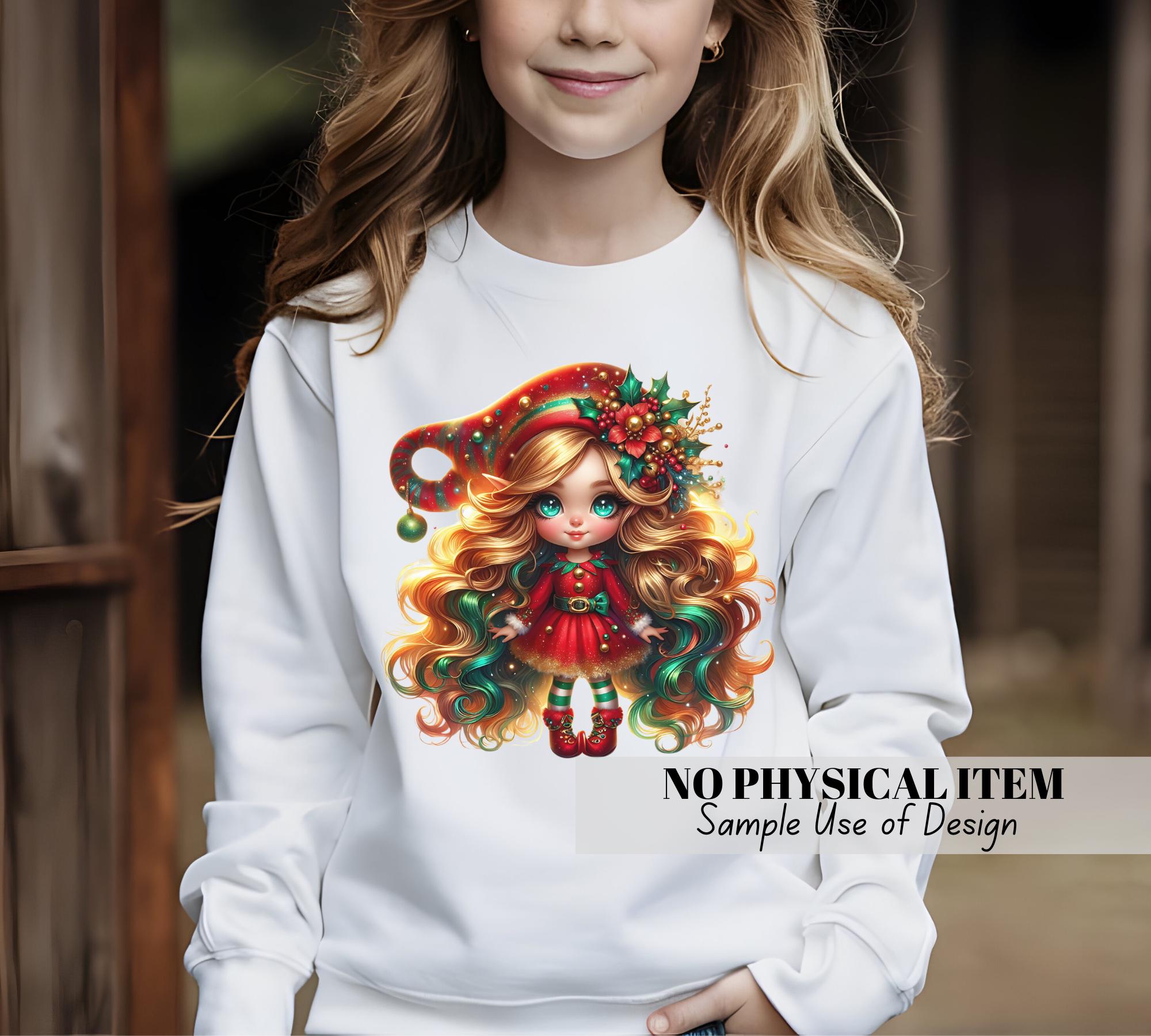 Christmas Elf, Elves Clipart, Christmas Clipart Watercolor Bundle ...