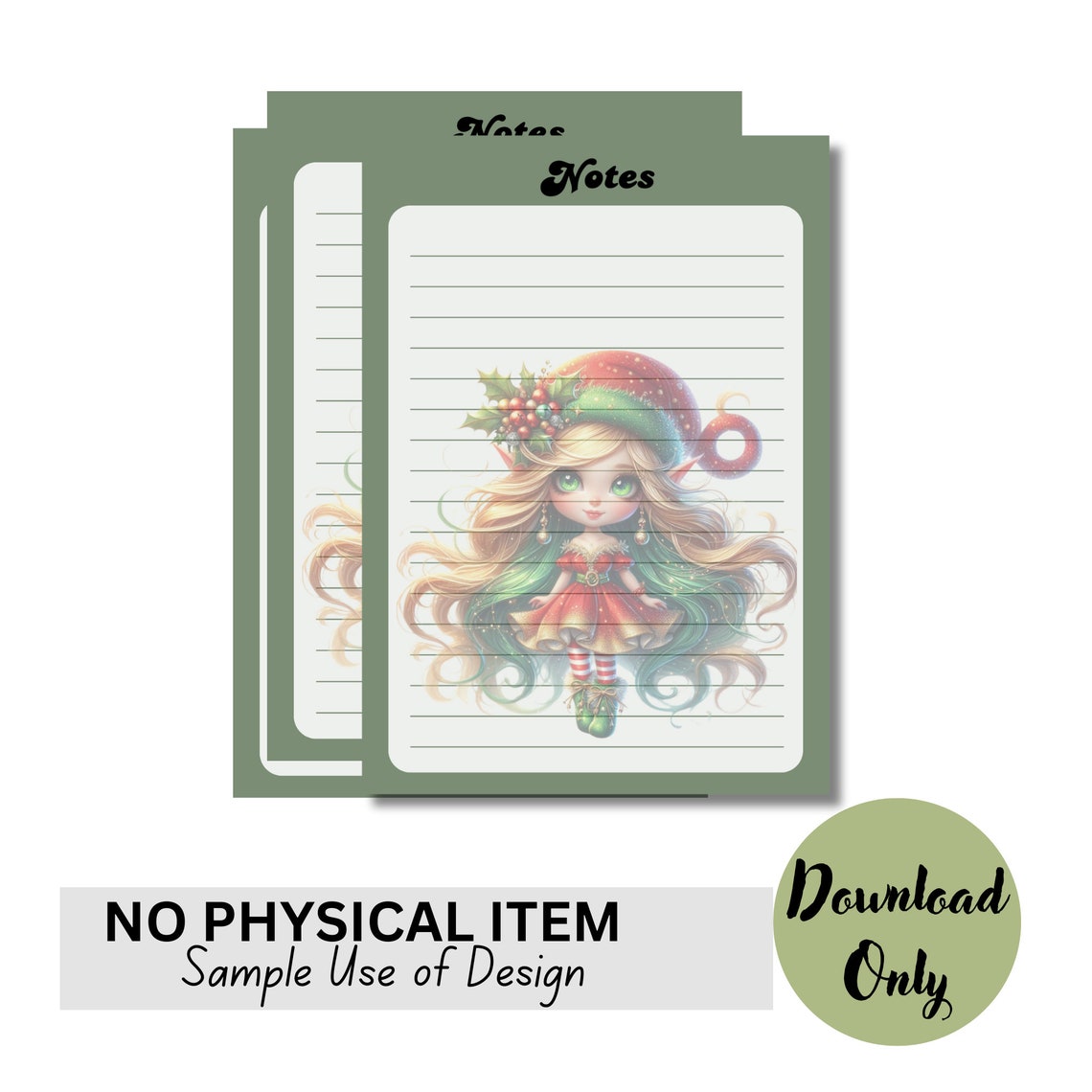 Christmas Elf, Elves Clipart, Christmas Clipart Watercolor Bundle ...