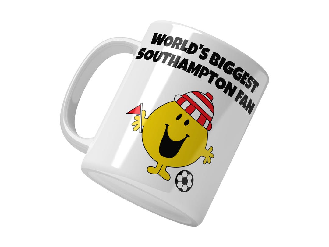 Novelty World's Biggest Southampton Fan Mug Fun Football Cup for ...